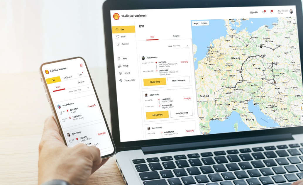 Aplikacja Shell Fleet Assistant ułatwi zarządzanie flotą - Flota ...